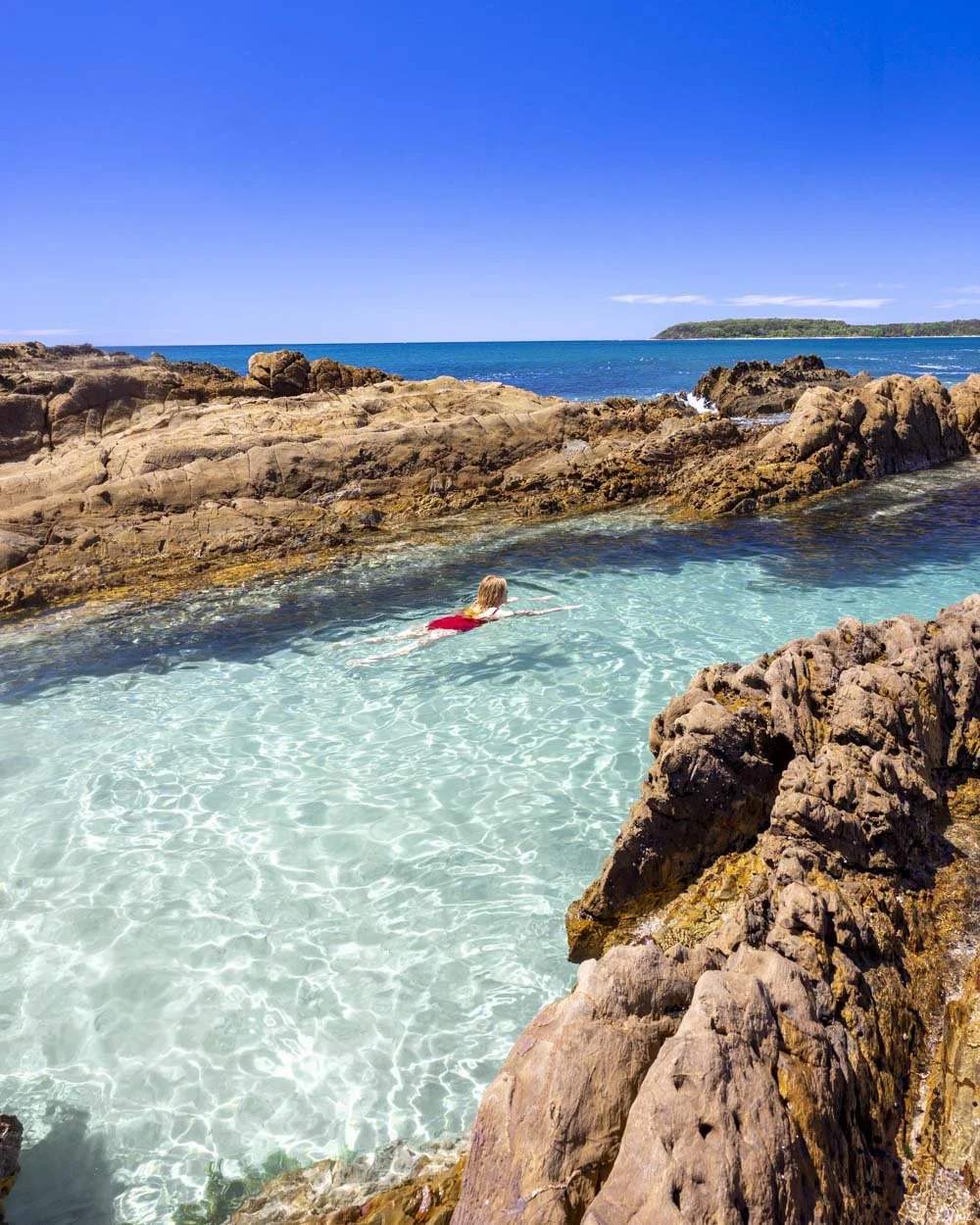 How to find the glorious Mossy Point Mermaid Pool — Walk My World