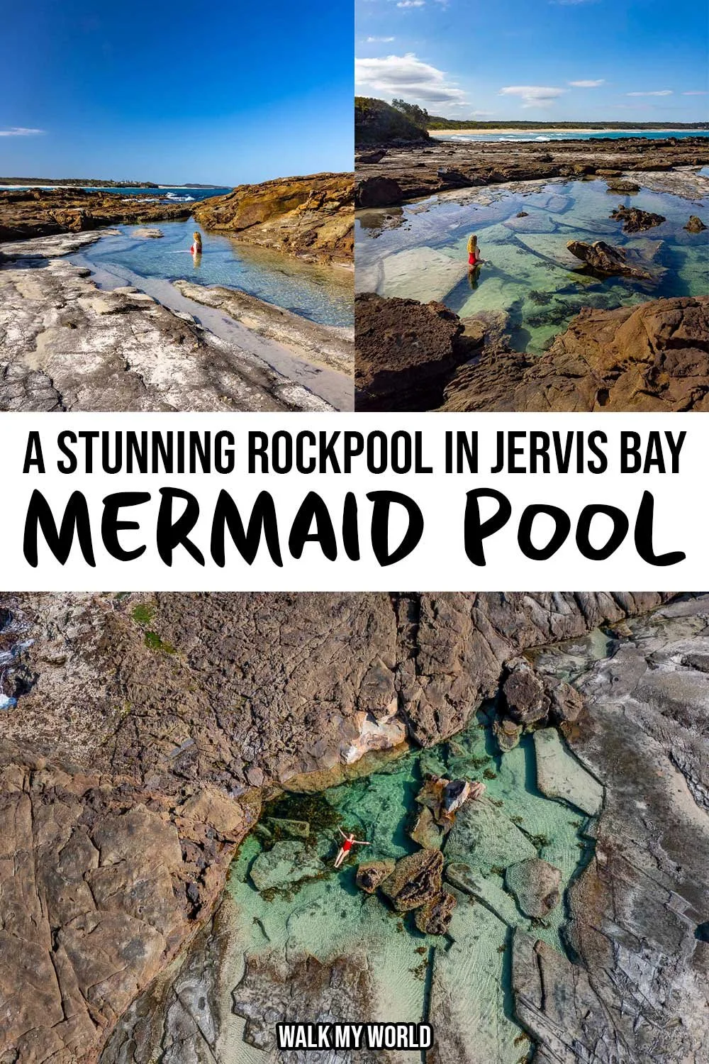 Mermaid Pool: a spectacular hidden rockpool close to Jervis Bay — Walk ...