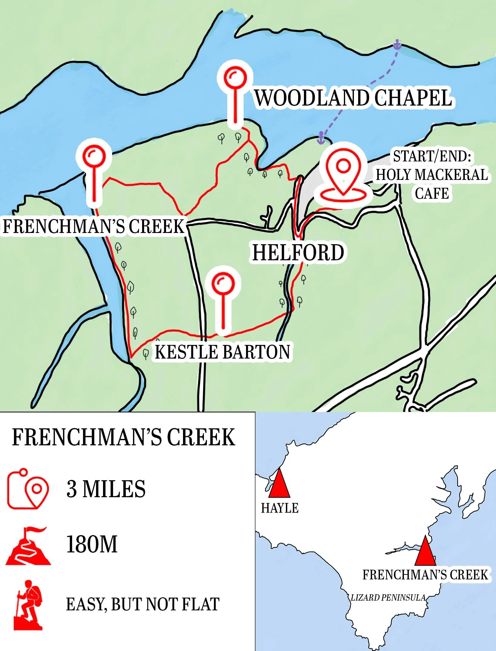 Frenchman's Creek Walk: a gorgeous easy circular walk in Cornwall ...