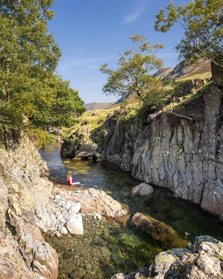 Tray Dub: How to find the secret gorge pool beyond Black Moss Pot ...
