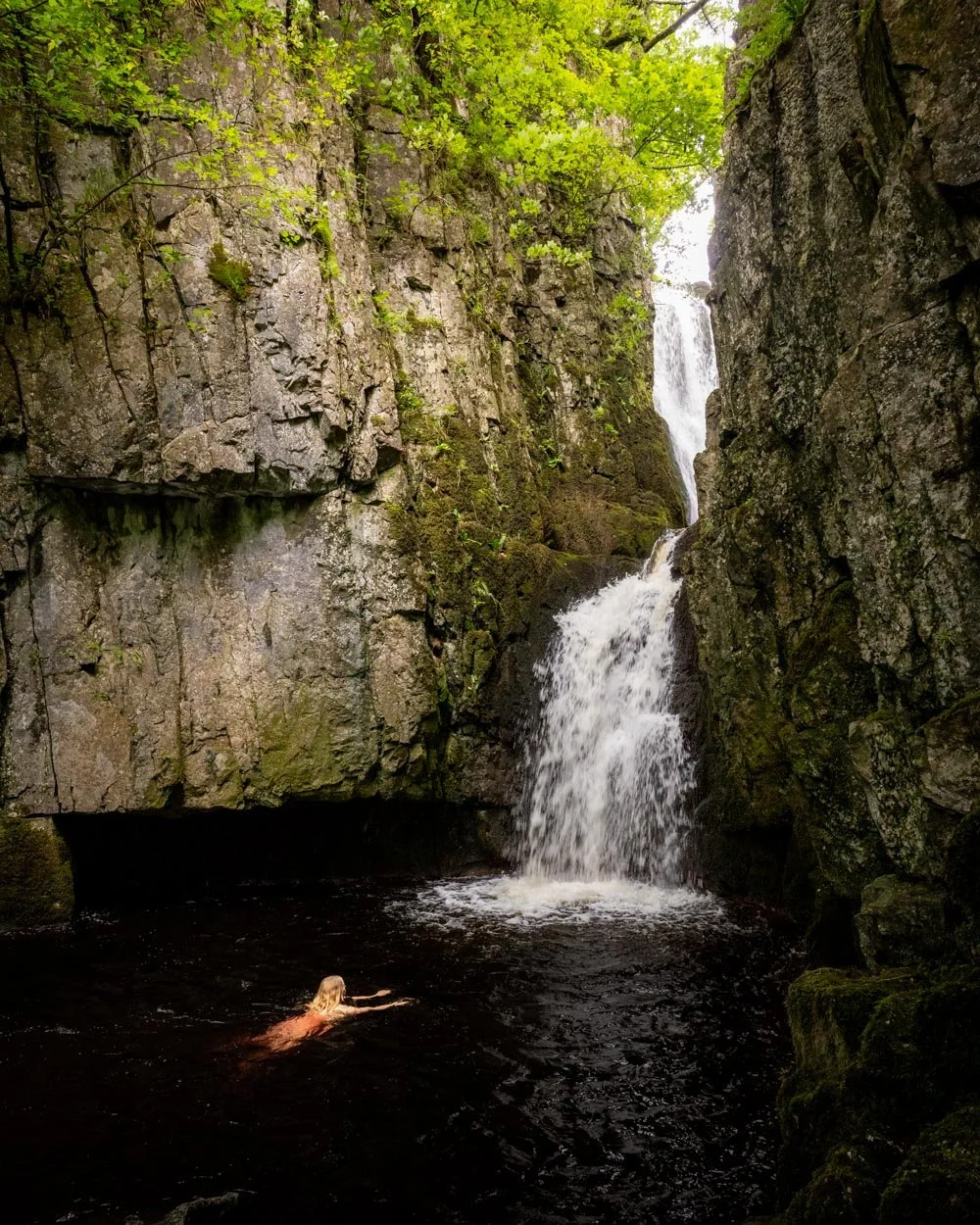Catrigg Force: wild swimming at a captivating gorge waterfall in the ...