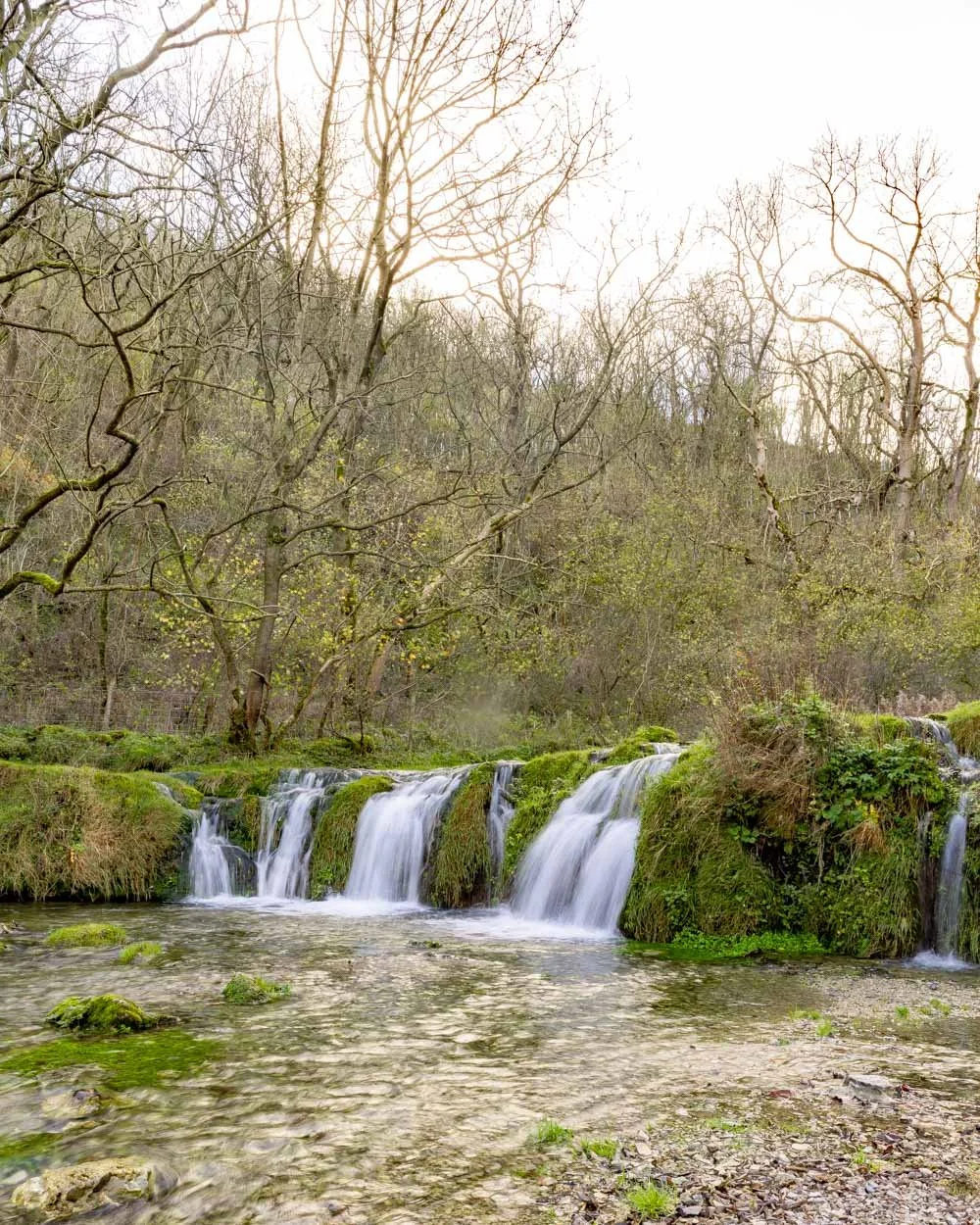 An easy Lathkill Dale walk with a waterfall, gorge and hidden mines ...