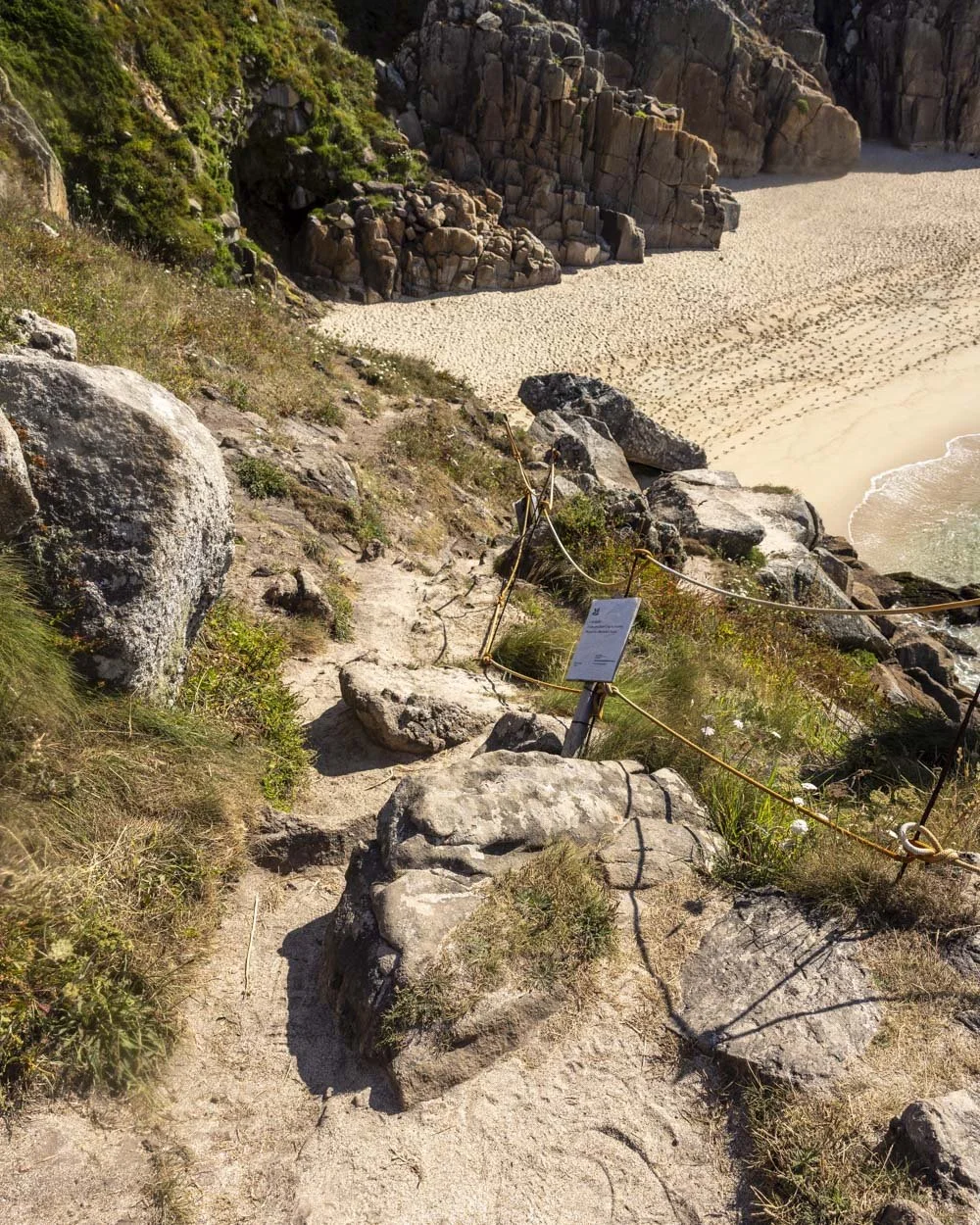 Tips for visiting Pedn Vounder Beach: the scramble, the swim and the ...