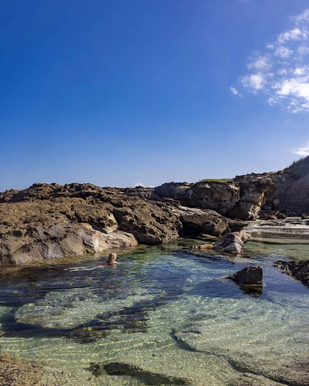 Mermaid Pool: a spectacular hidden rockpool close to Jervis Bay — Walk ...