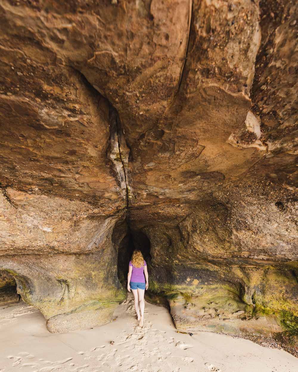 Caves Beach: our top tips for exploring the sea caves — Walk My World