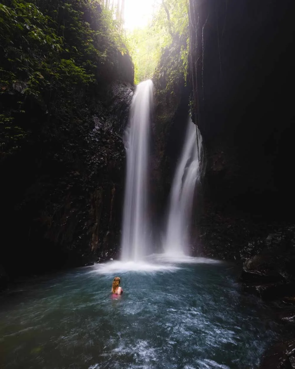 Gitgit Twin Waterfall - Bali's incredible canyon waterfall — Walk My World