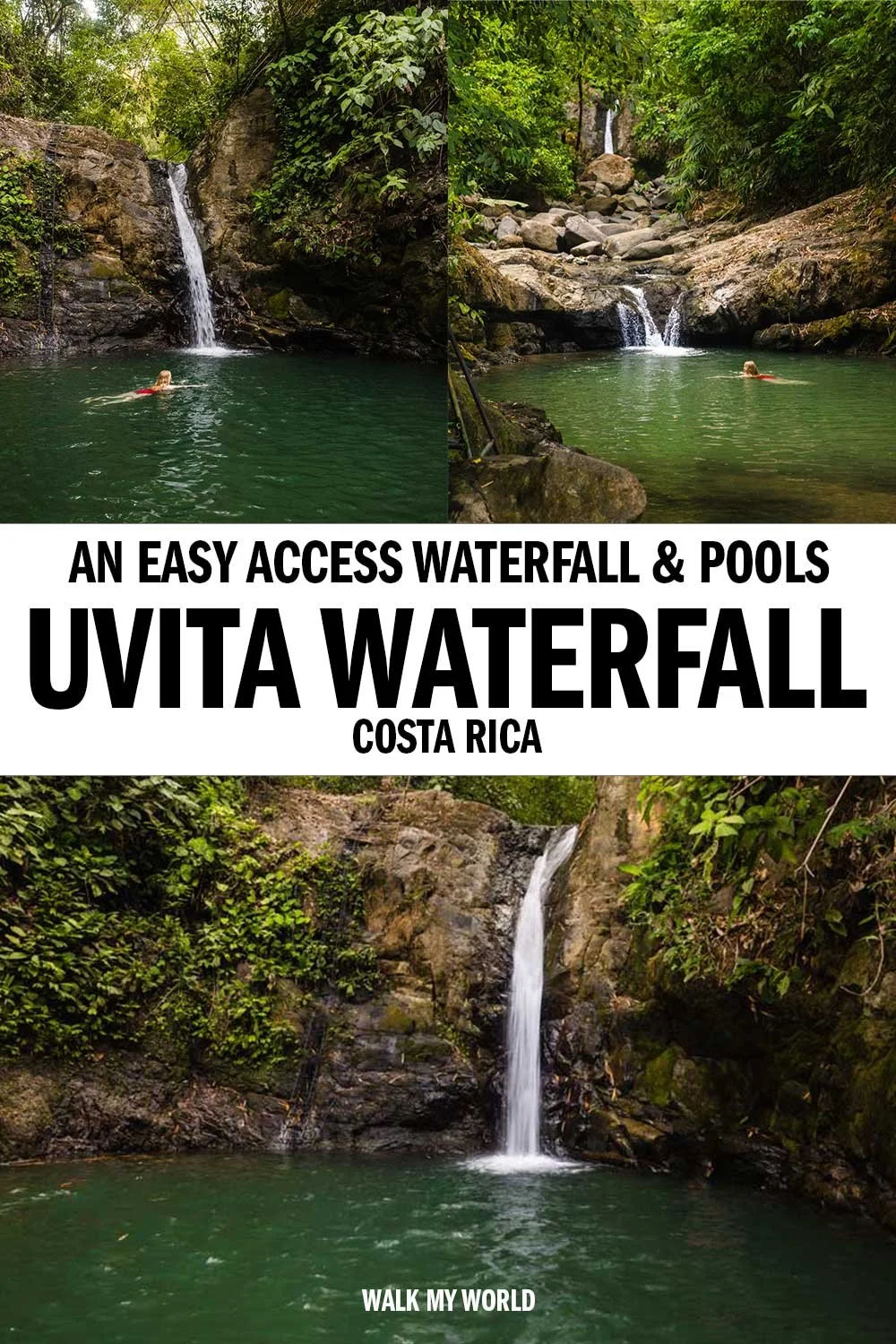 Uvita Waterfall: the natural jungle waterslide plus swimming holes ...