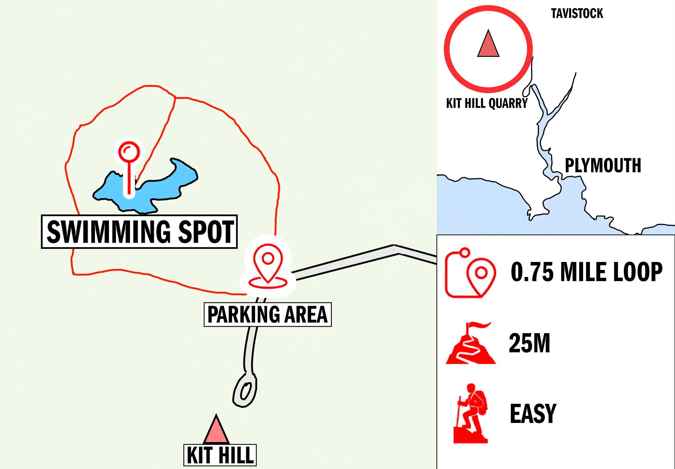 Kit Hill Quarry: a gorgeous easy to reach wild swimming spot in ...
