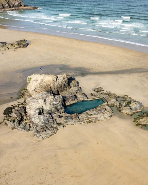 Chapel Rock Pool: Cornwall's most unusual tidal pool — Walk My World