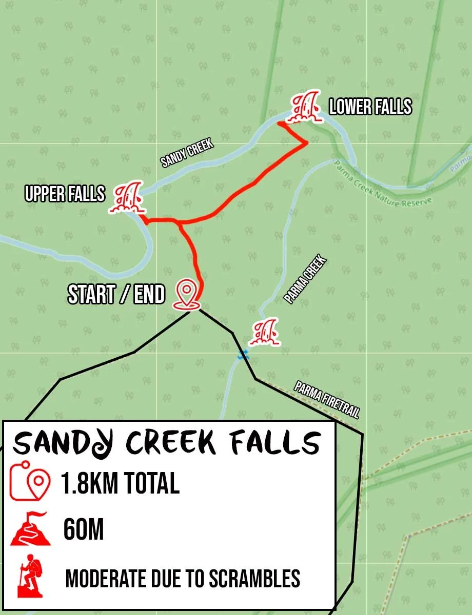 Sandy Creek Falls: Jervis Bay's secret waterfall swimming hole — Walk ...