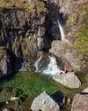 Wild swimming in Eskdale's magical cave waterfall — Walk My World