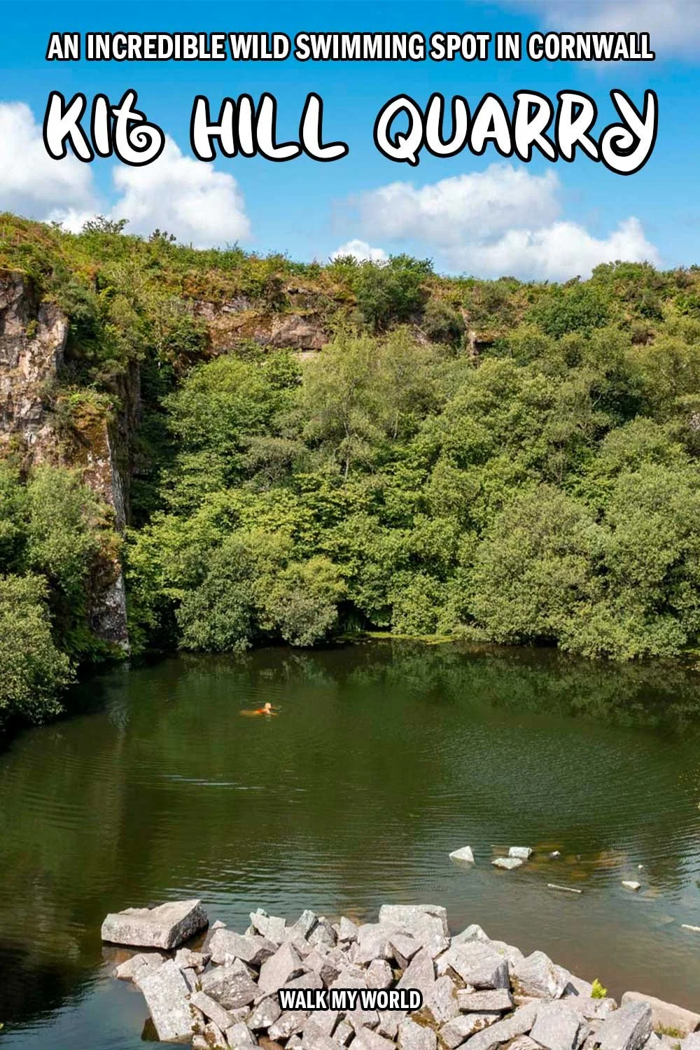 Kit Hill Quarry: a gorgeous easy to reach wild swimming spot in ...