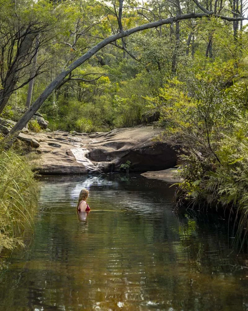Pearly Ponds: a family friendly swimming hole on the Central Coast ...