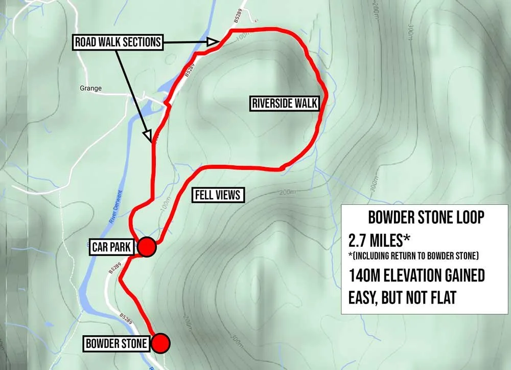 The Bowder Stone and the beautiful easy walk beyond — Walk My World