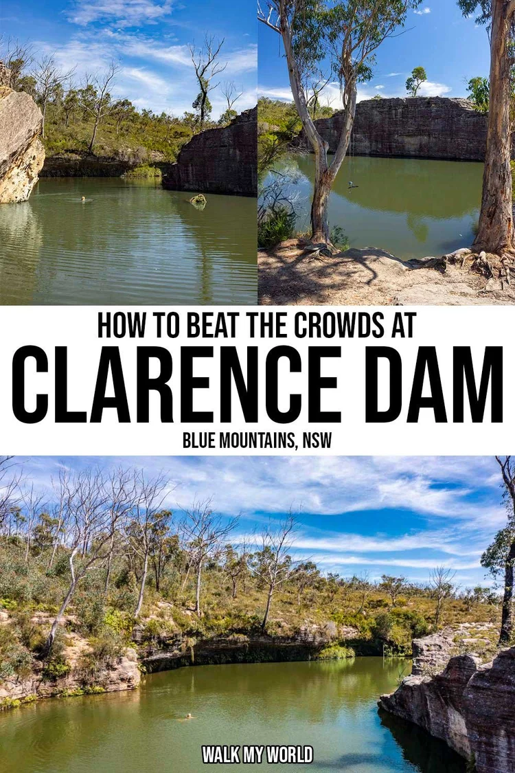 Clarence Dam: an easy access wild swimming and cliff jumping spot in ...