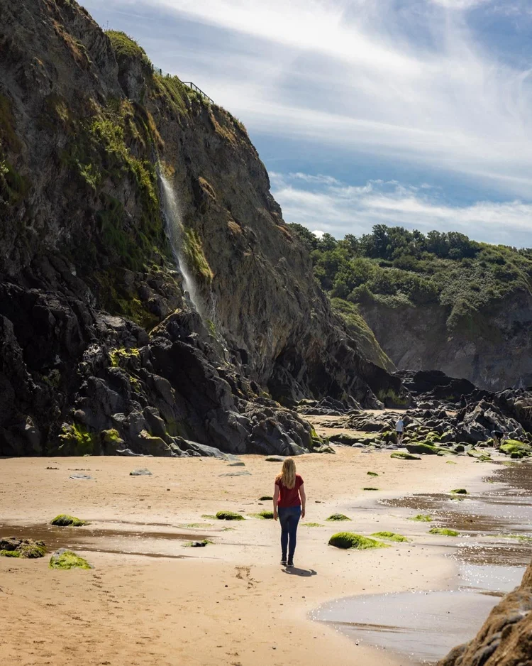 Tresaith Waterfall: how to find it plus tips for tides and rainfall ...