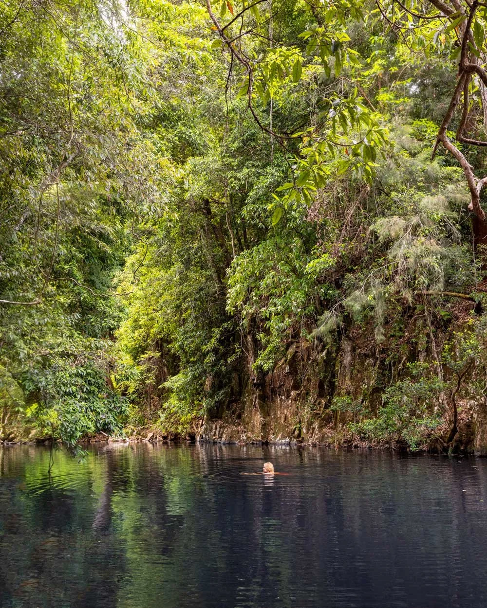 Where to find the stunning gorge pools of Swans Crossing near Port ...