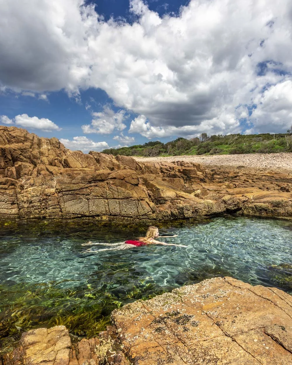 Little Rocky Rockpool: a hidden family friendly rockpool in Port ...