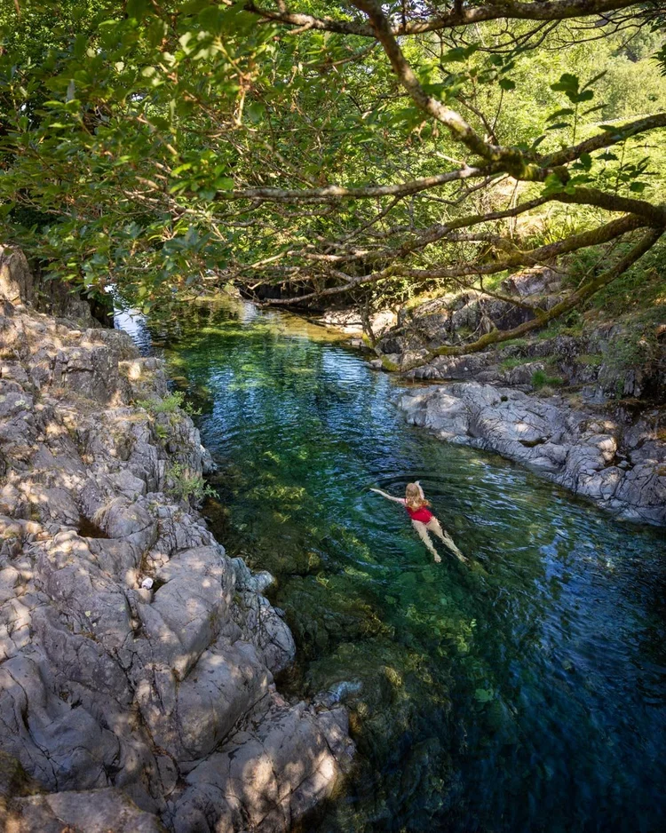 Galleny Force: wild swimming at Borrowdale's fairy glen — Walk My World