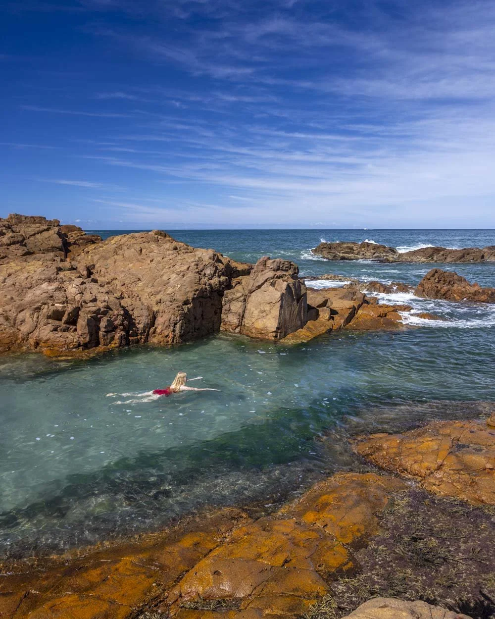 Iris Moore Rockpools: beautiful easy to access rockpools in Port ...