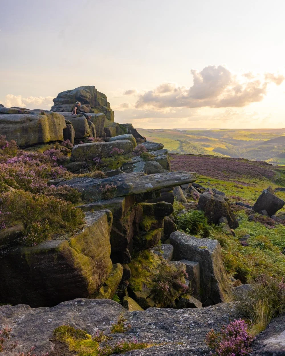 The Over Owler Tor & Higger Tor Walk: sunset, heather and spectacular ...