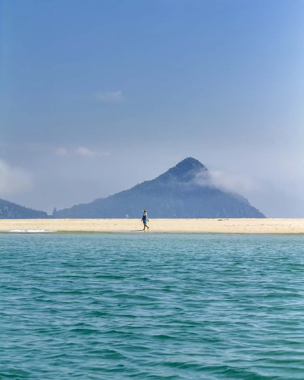Crossing the spit to Fingal Island: one of Port Stephens best ...