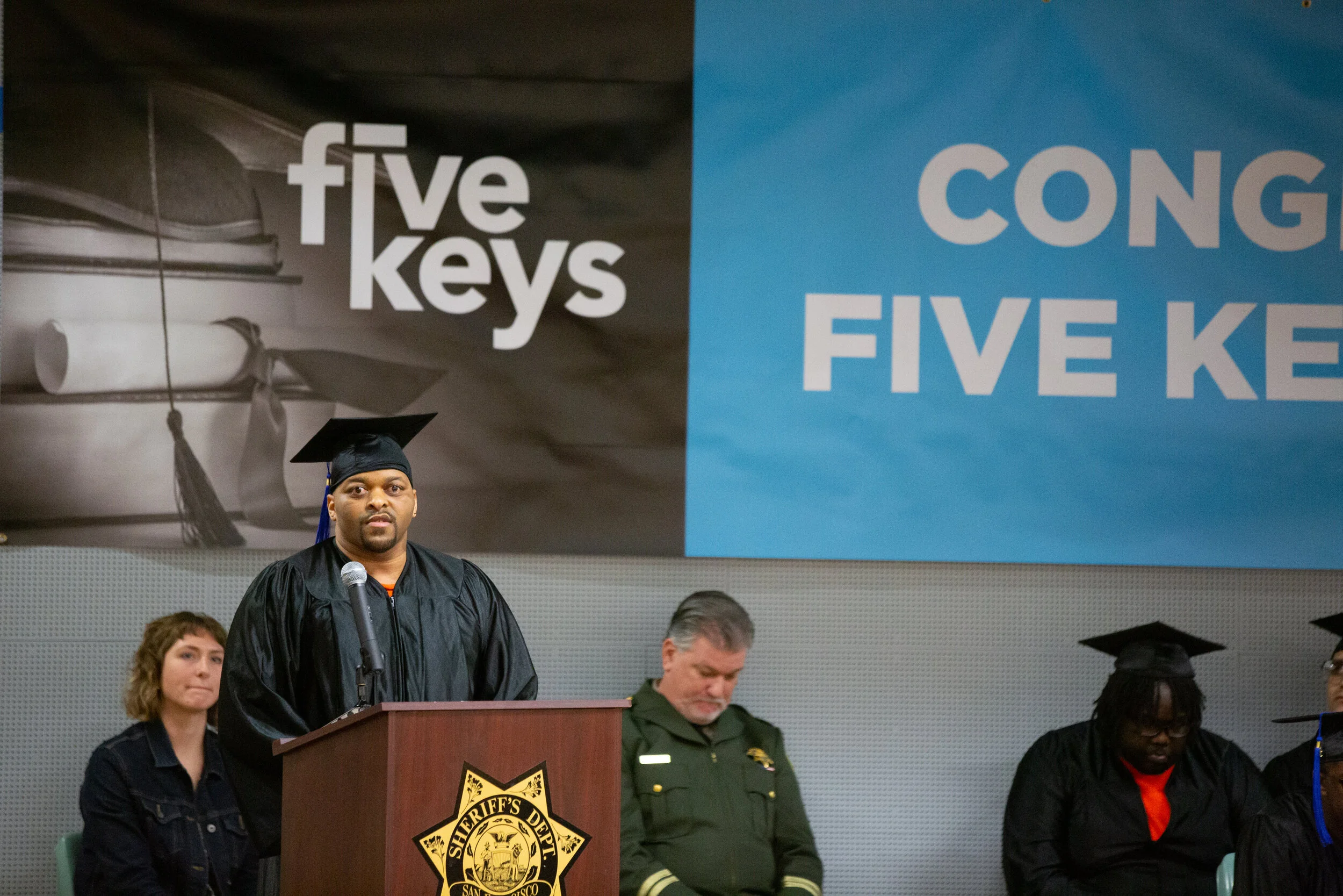 2019 In Custody Graduation — Five Keys Schools and Programs