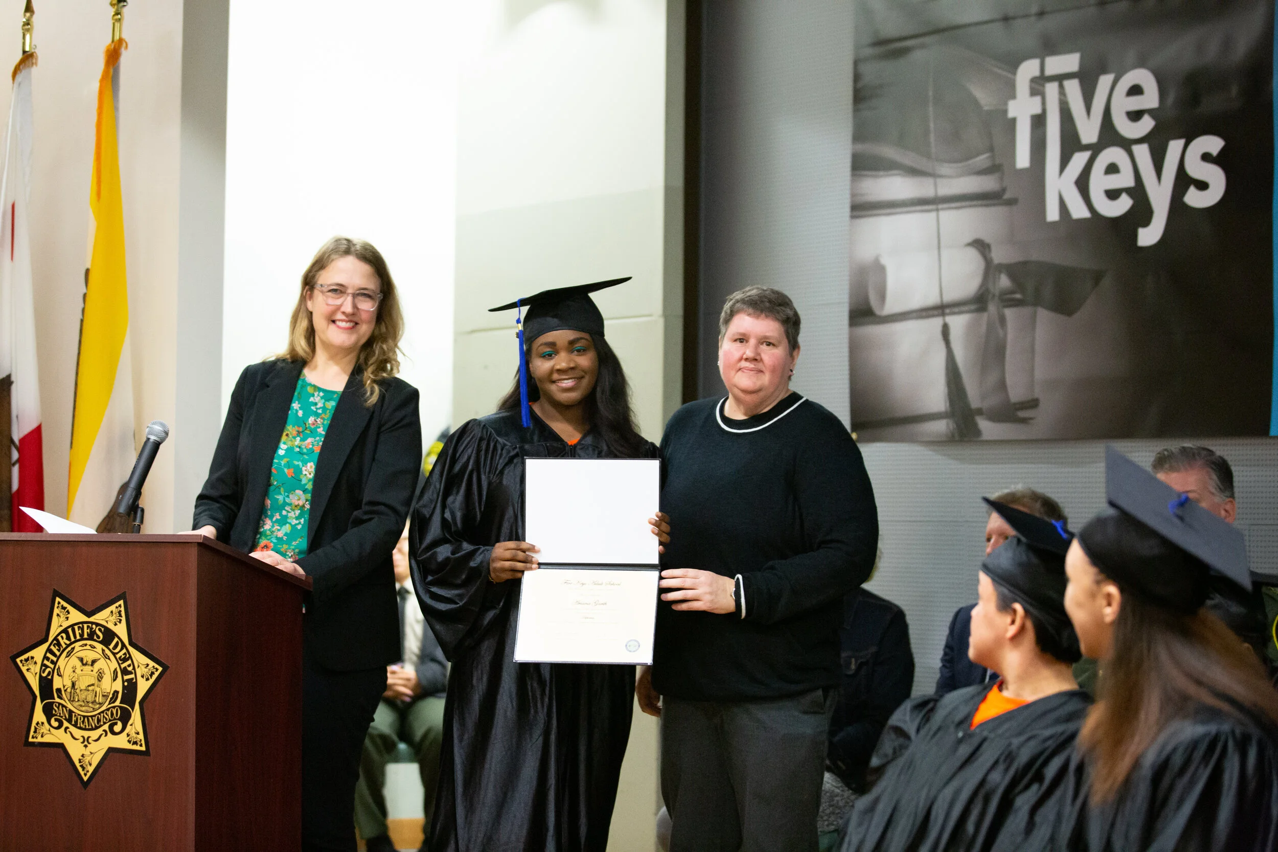 2019 In Custody Graduation — Five Keys Schools and Programs