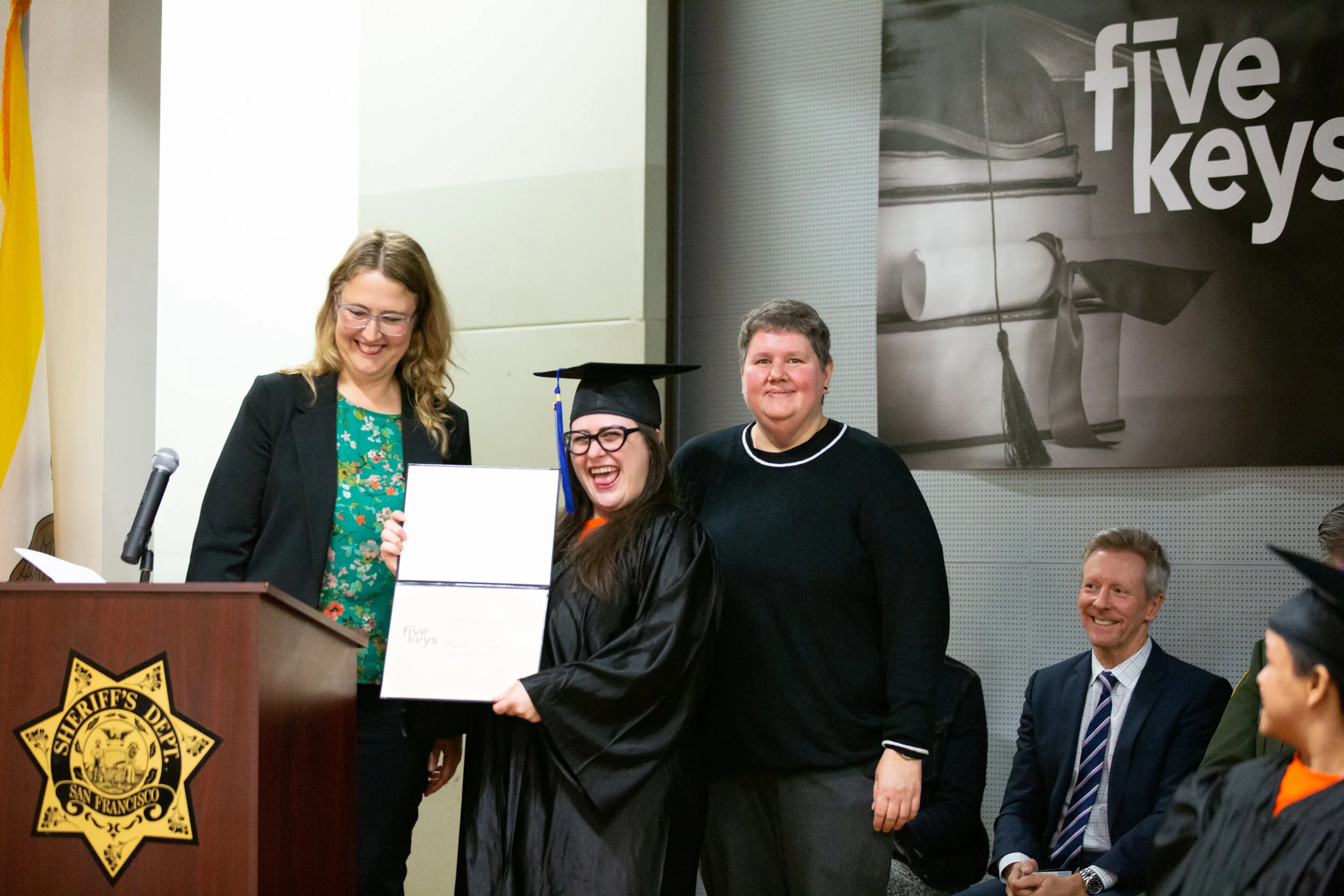 2019 In Custody Graduation — Five Keys Schools and Programs