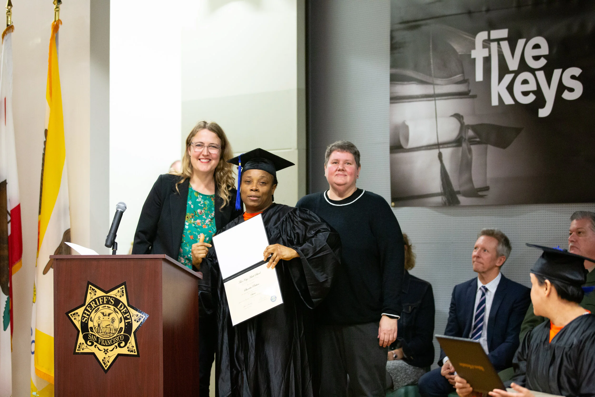 2019 In Custody Graduation — Five Keys Schools and Programs