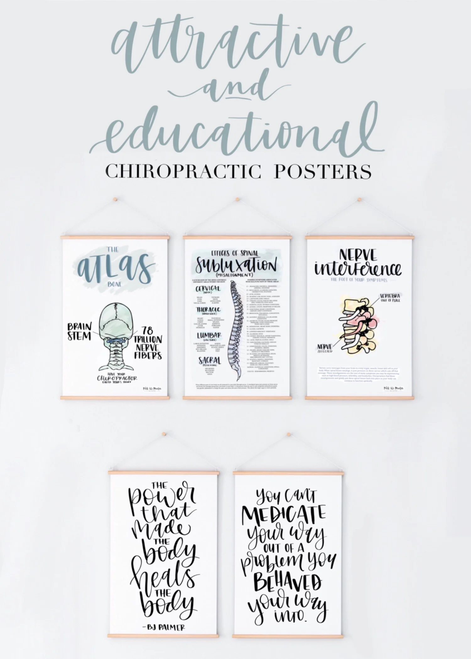 Chiropractic Posters