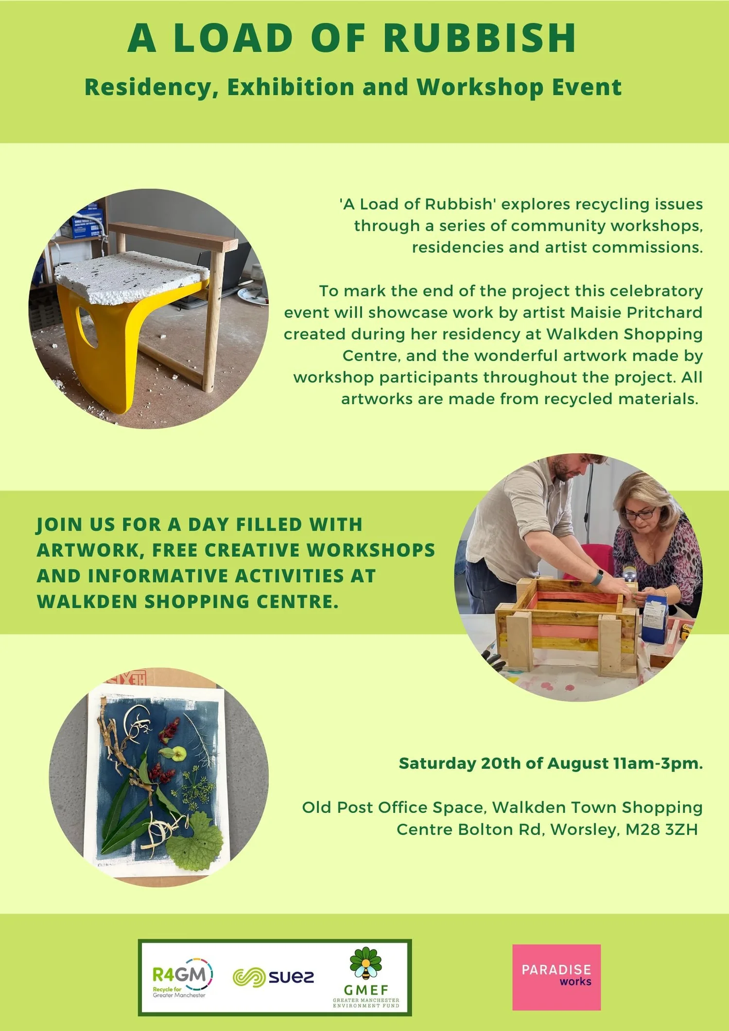 A Load of Rubbish Visual Arts Project — Paradise Works