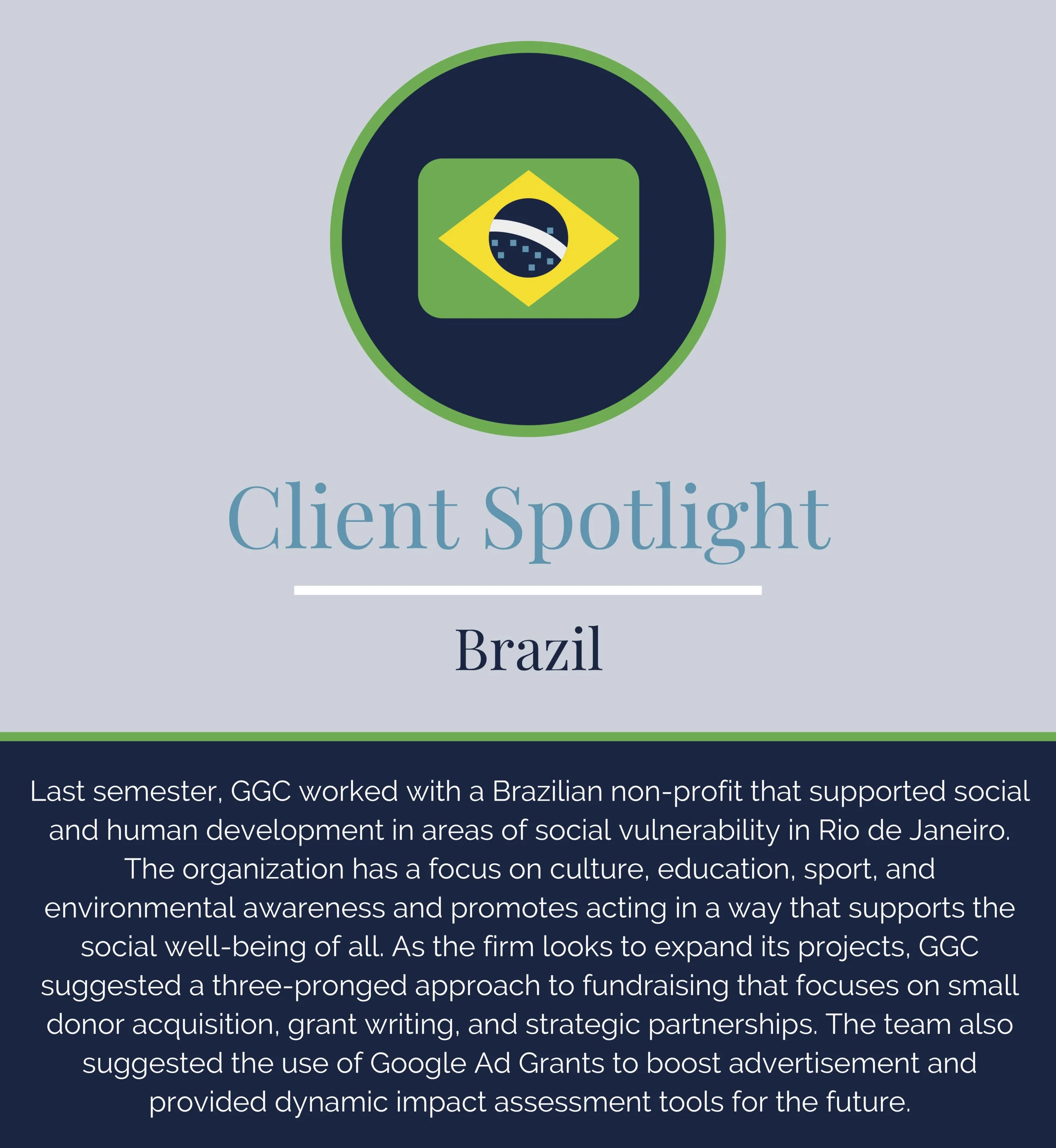 Projects — Georgetown Global Consulting