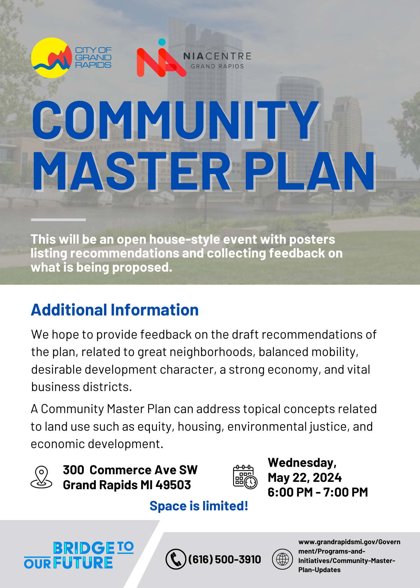 Community Master Plan — NIA Centre: Grand Rapids' African American ...