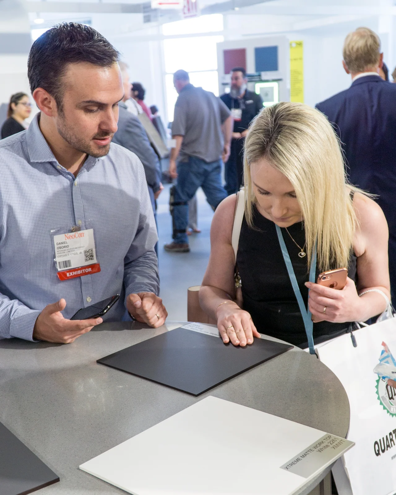 Materials Pavilion at NeoCon — Material Intelligence