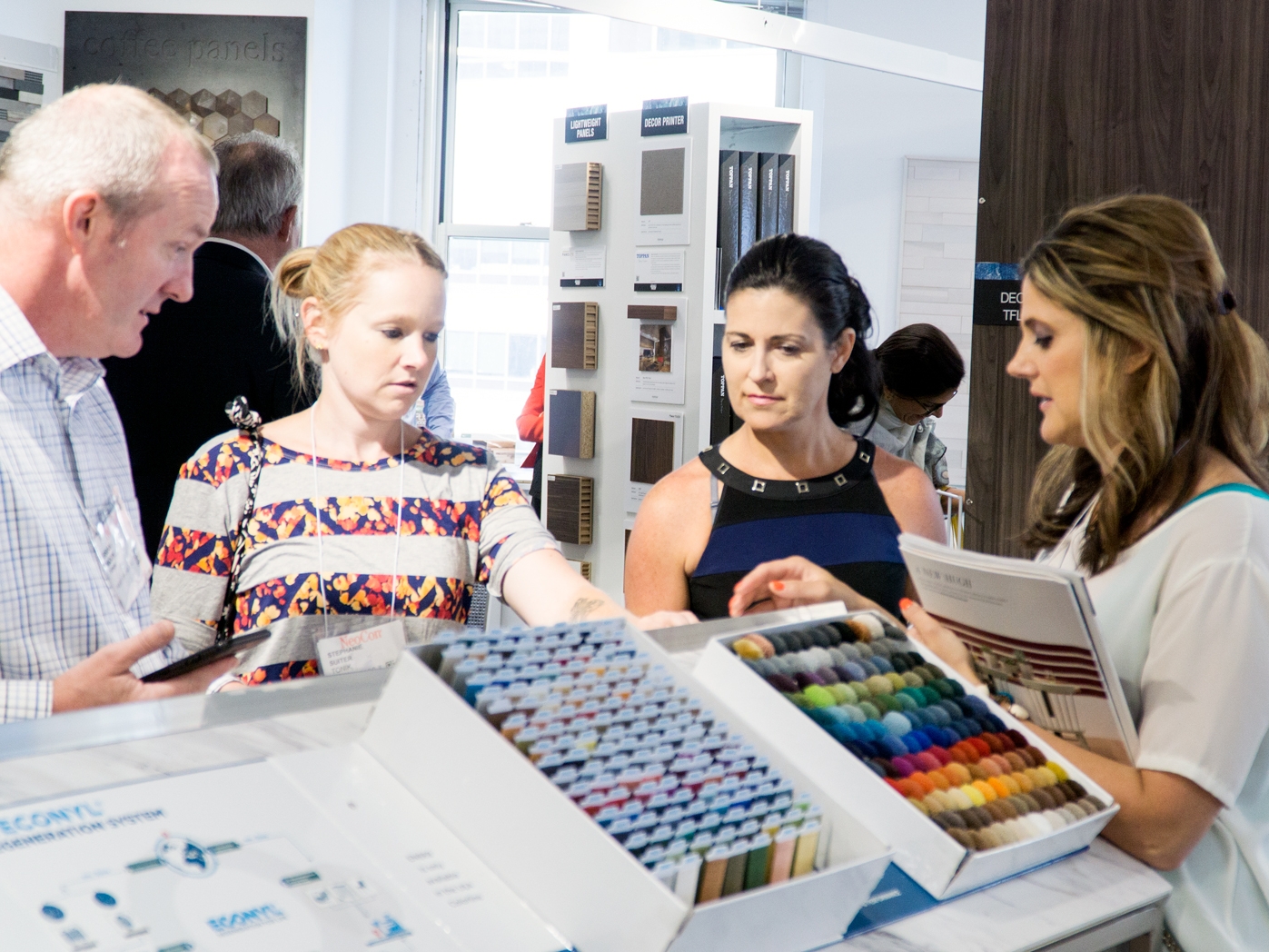 Materials Pavilion at NeoCon — Material Intelligence