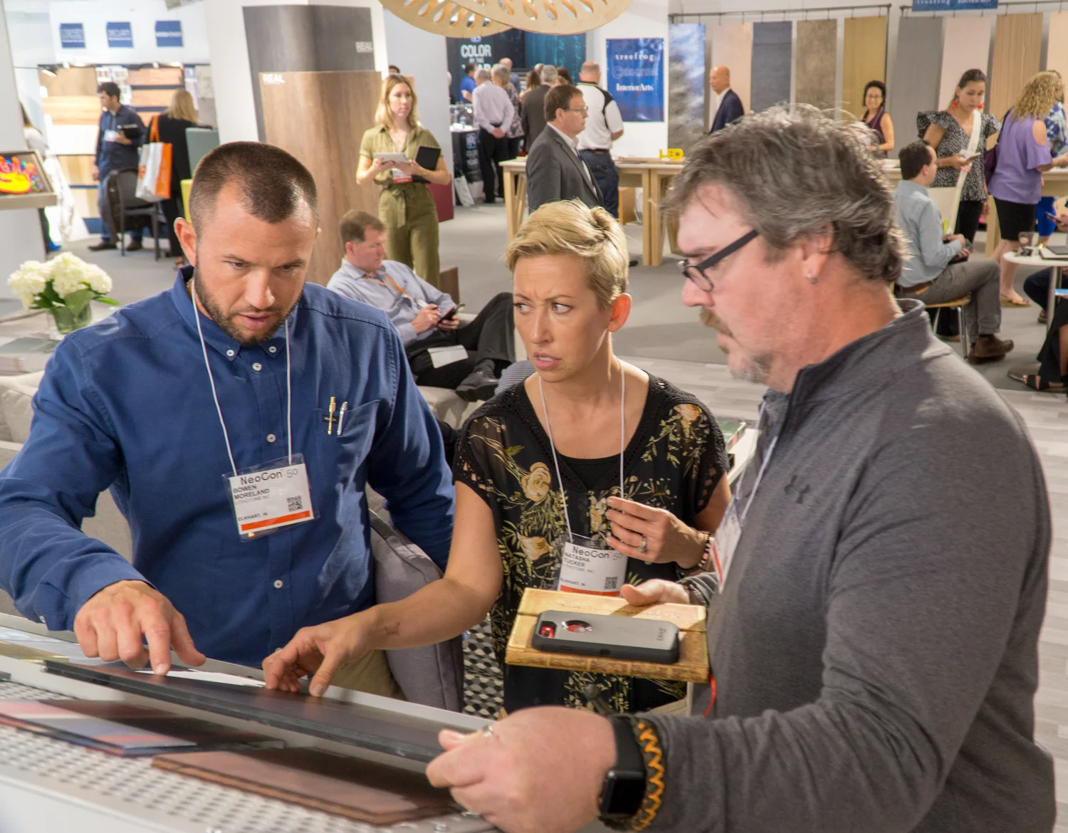 Materials Pavilion at NeoCon — Material Intelligence