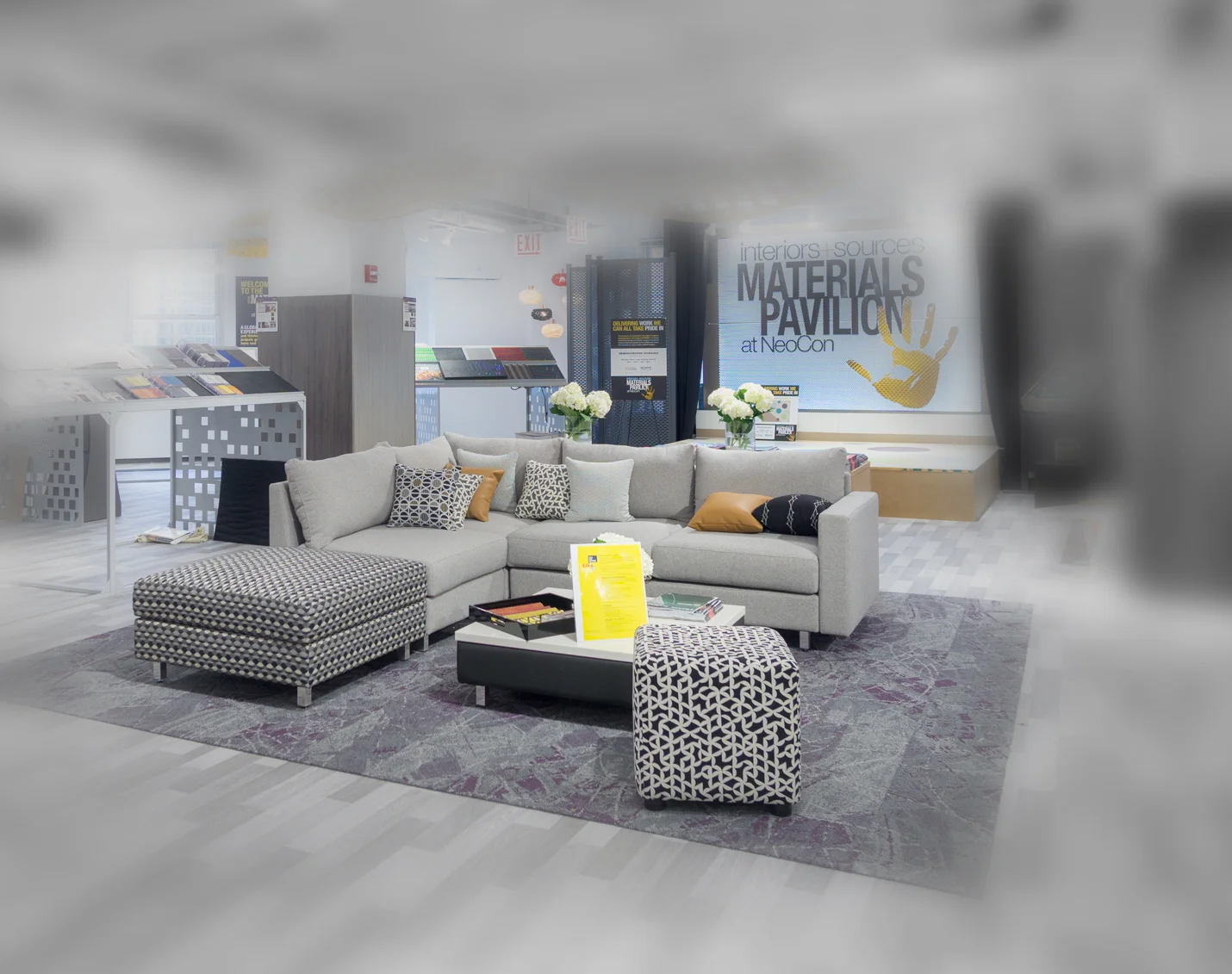 Materials Pavilion at NeoCon — Material Intelligence