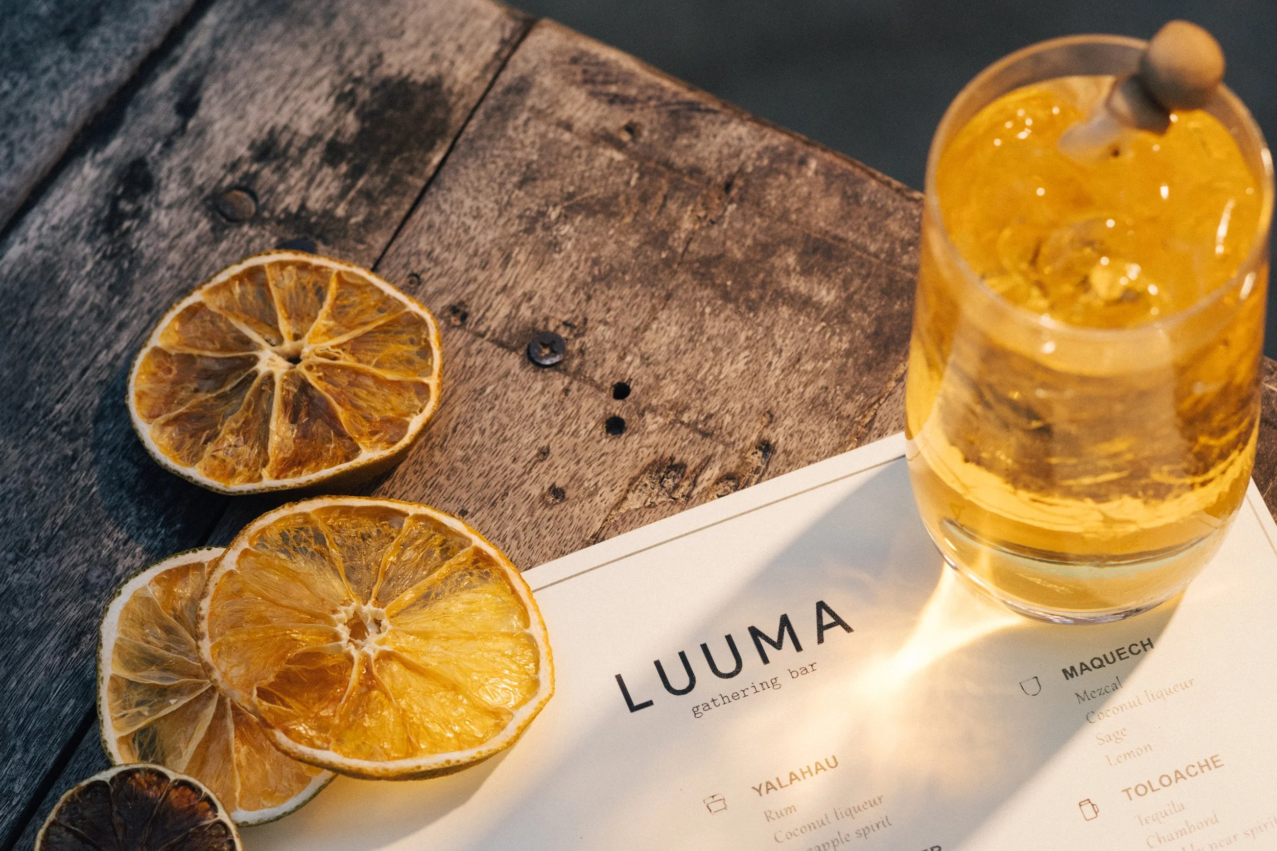 MENU LUUMA — Casa Las Tortugas