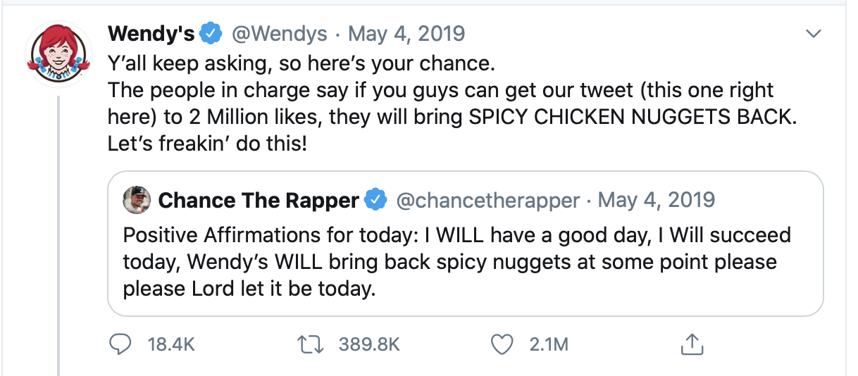 Wendy’s Brilliant Twitter Strategy & Its Top 22 Best Tweets