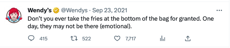 Wendy’s Brilliant Twitter Strategy & Its Top 22 Best Tweets