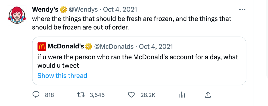 Wendy’s Brilliant Twitter Strategy & Its Top 22 Best Tweets