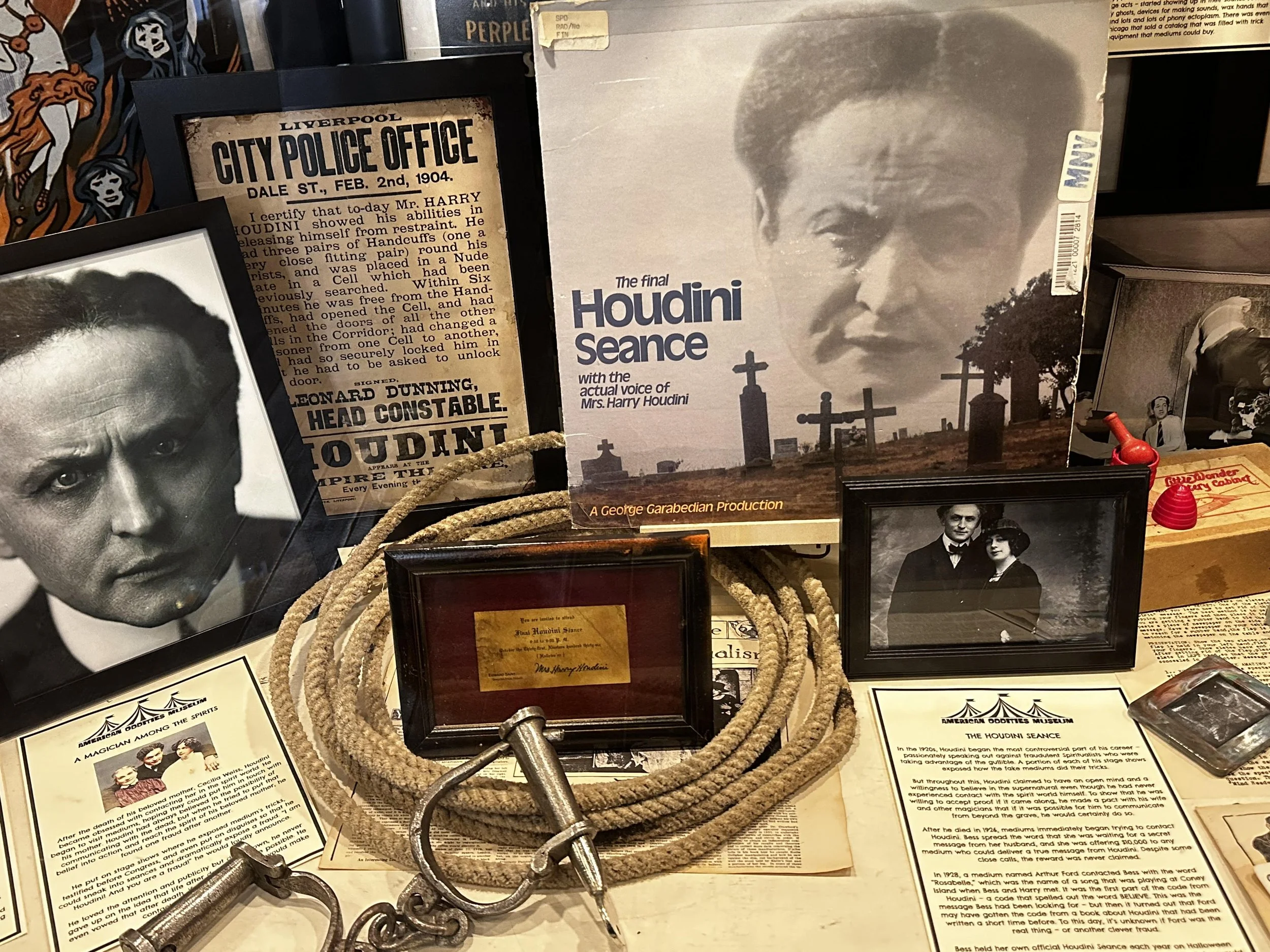 ESTES METHOD EXPERIMENTS — DINNER AND SPIRITS