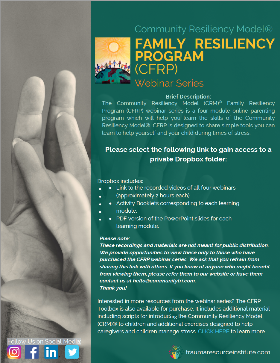 Specialized Trainings — Trauma Resource Institute