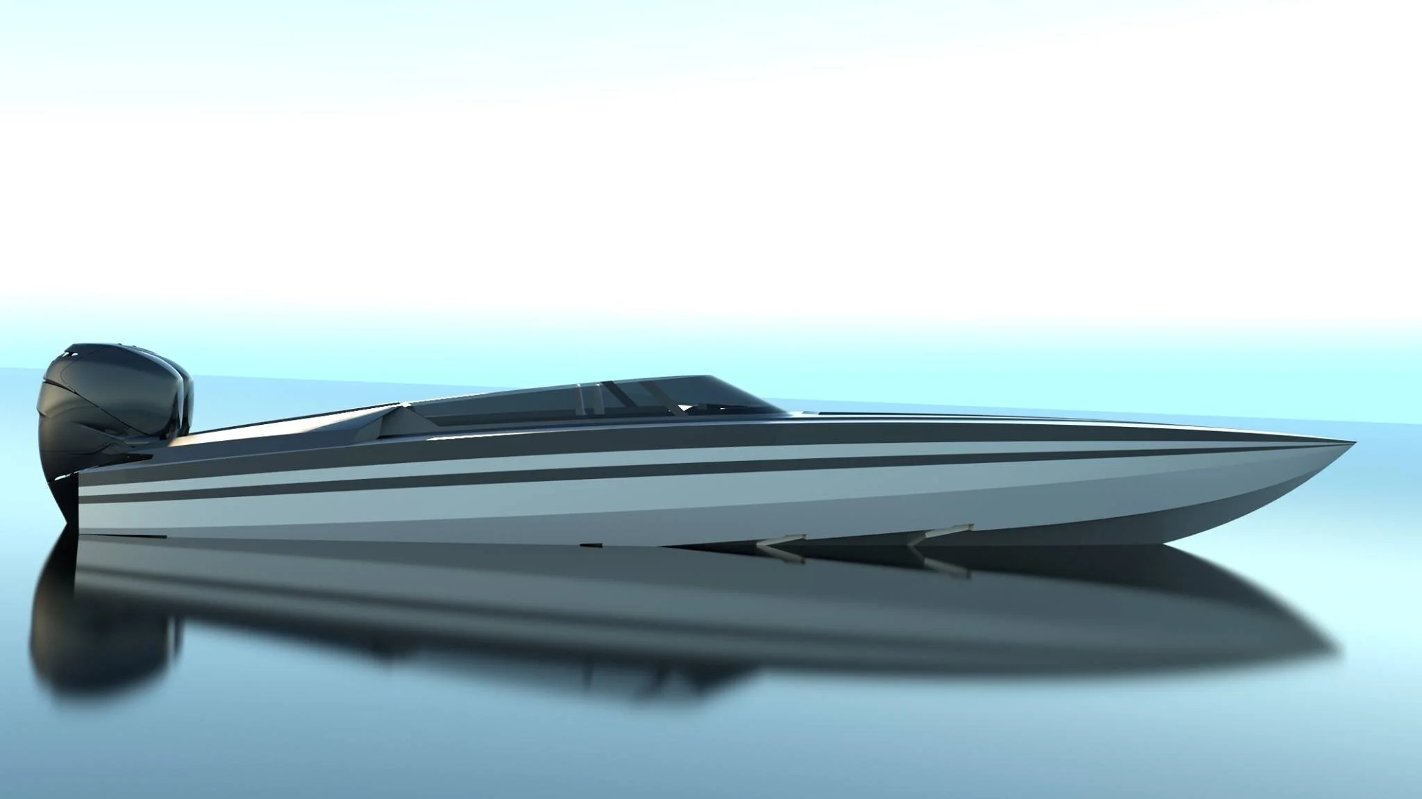 The Top Twin Engine Outboard Sport Boats: Midsize V Hulls That Fly ...