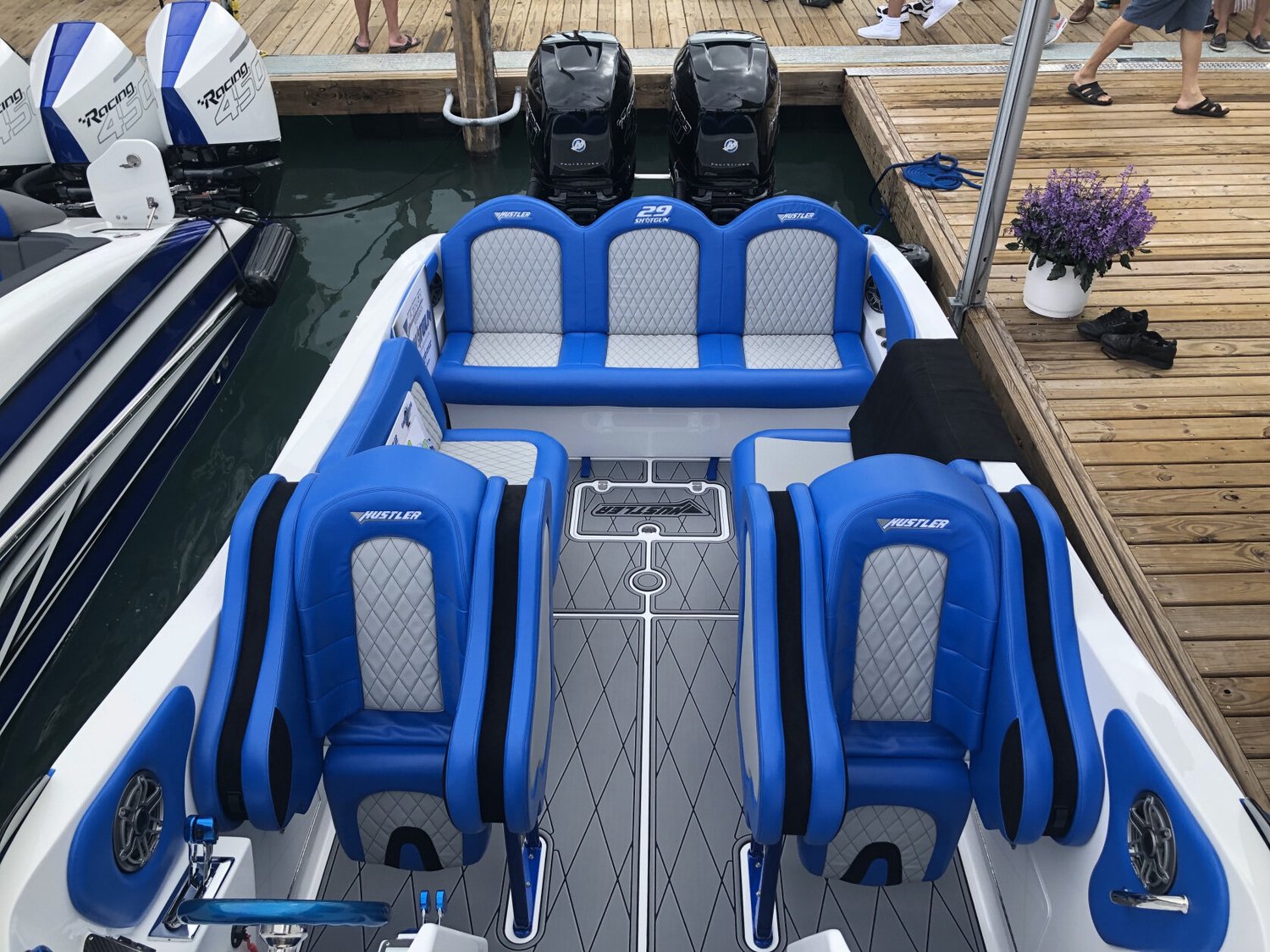 The Top Twin Engine Outboard Sport Boats: Midsize V Hulls That Fly ...