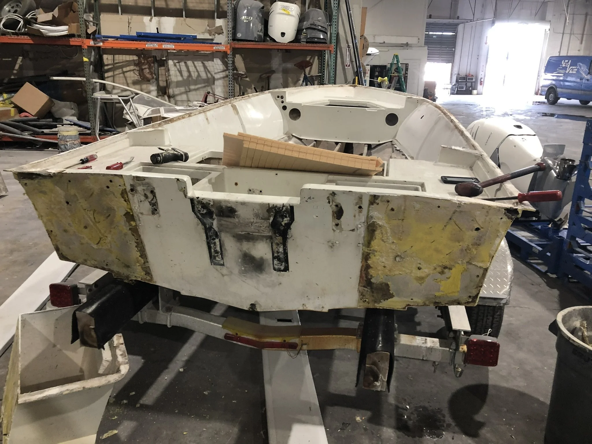 A Classic Hewes Bonefisher Boat Gets a Full Restoration and a Pad ...