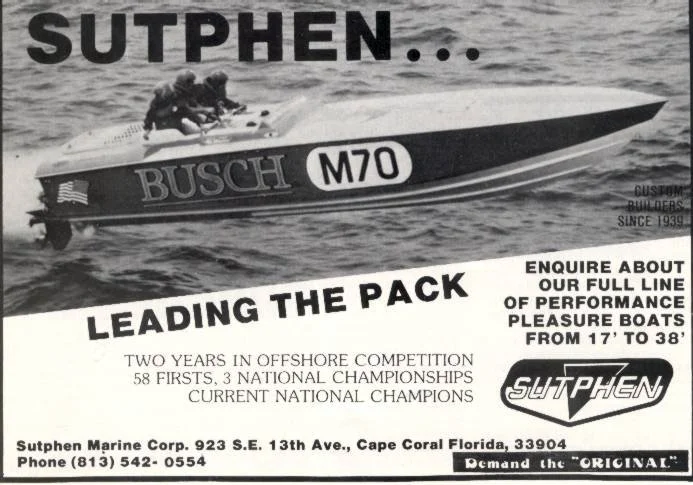 Sutphen Powerboats: A True Cult Classic Offshore Performance Boat Brand ...