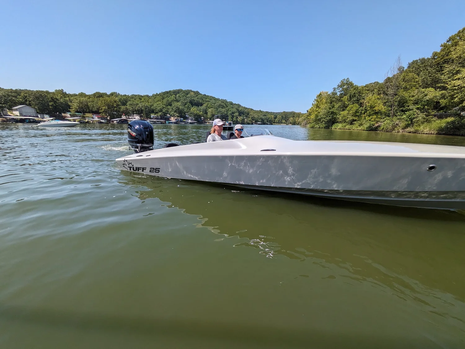 Chalk Gray Tuff 25: The Yamaha SHO Powered Lake Hot Rod — Wave To Wave