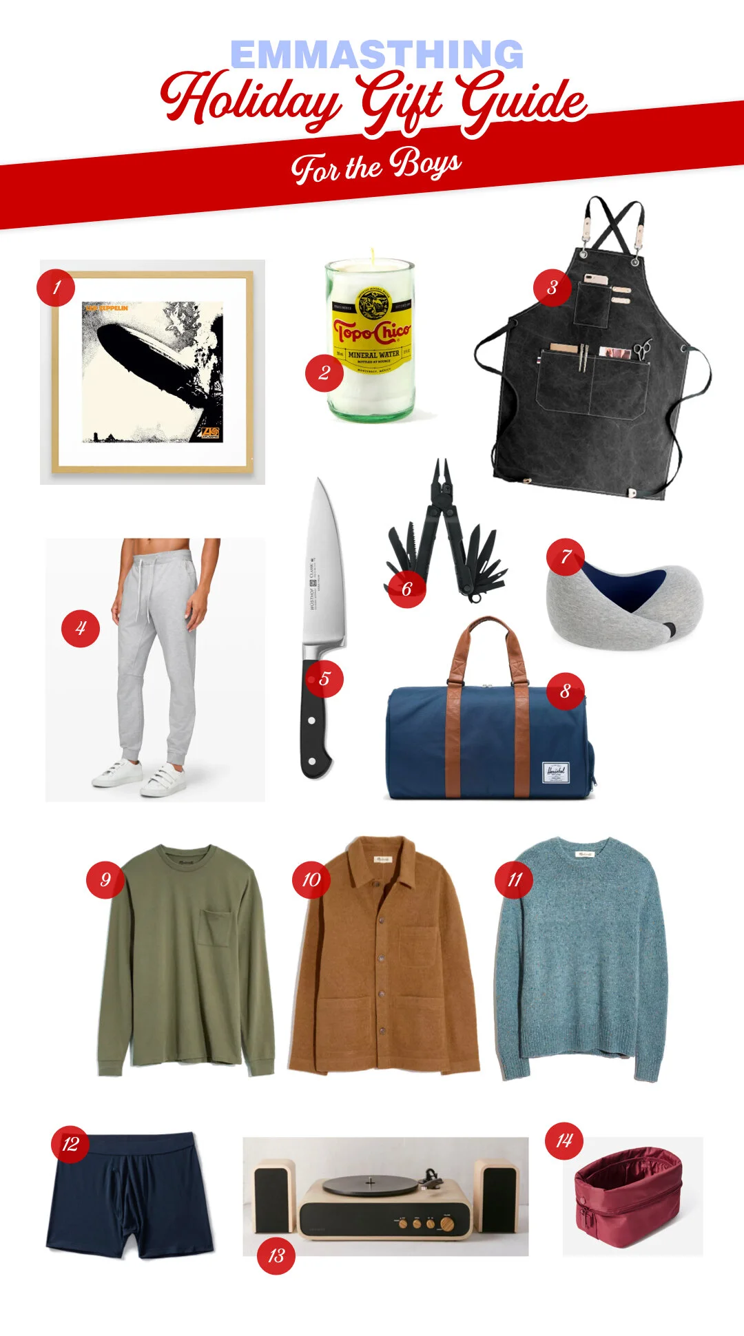 14 Functional, Fashionable Gifts For Men — emmasthing